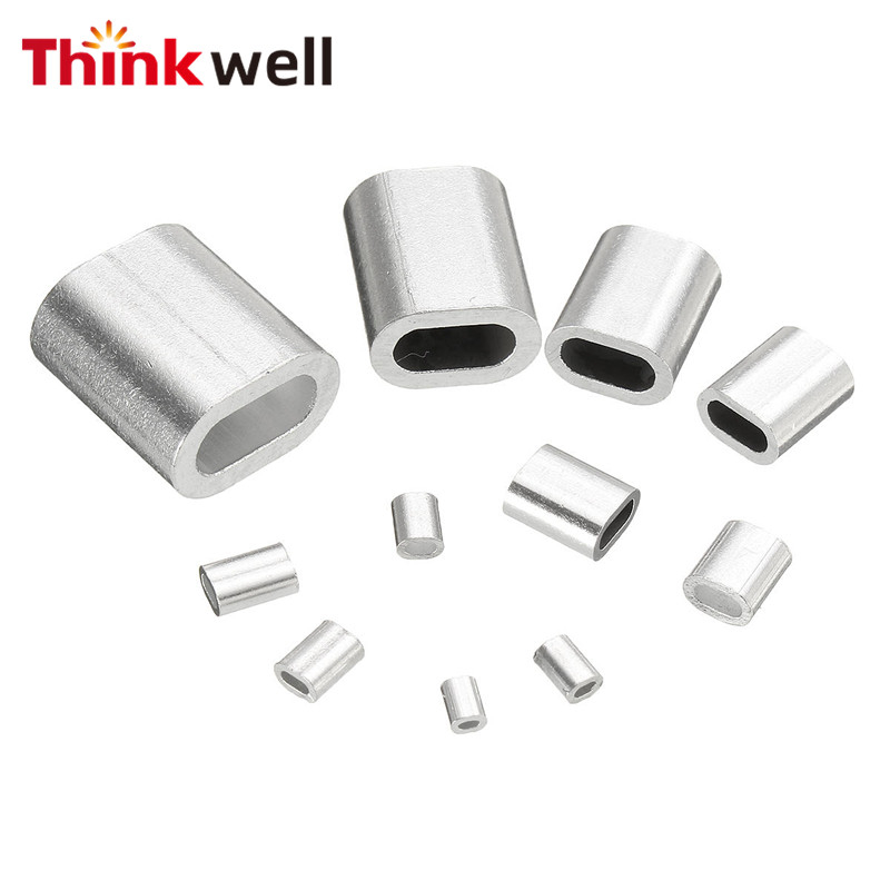 Oval Duplex Wire Rope Cable Crimping Loop Swage Sleeves from China ...